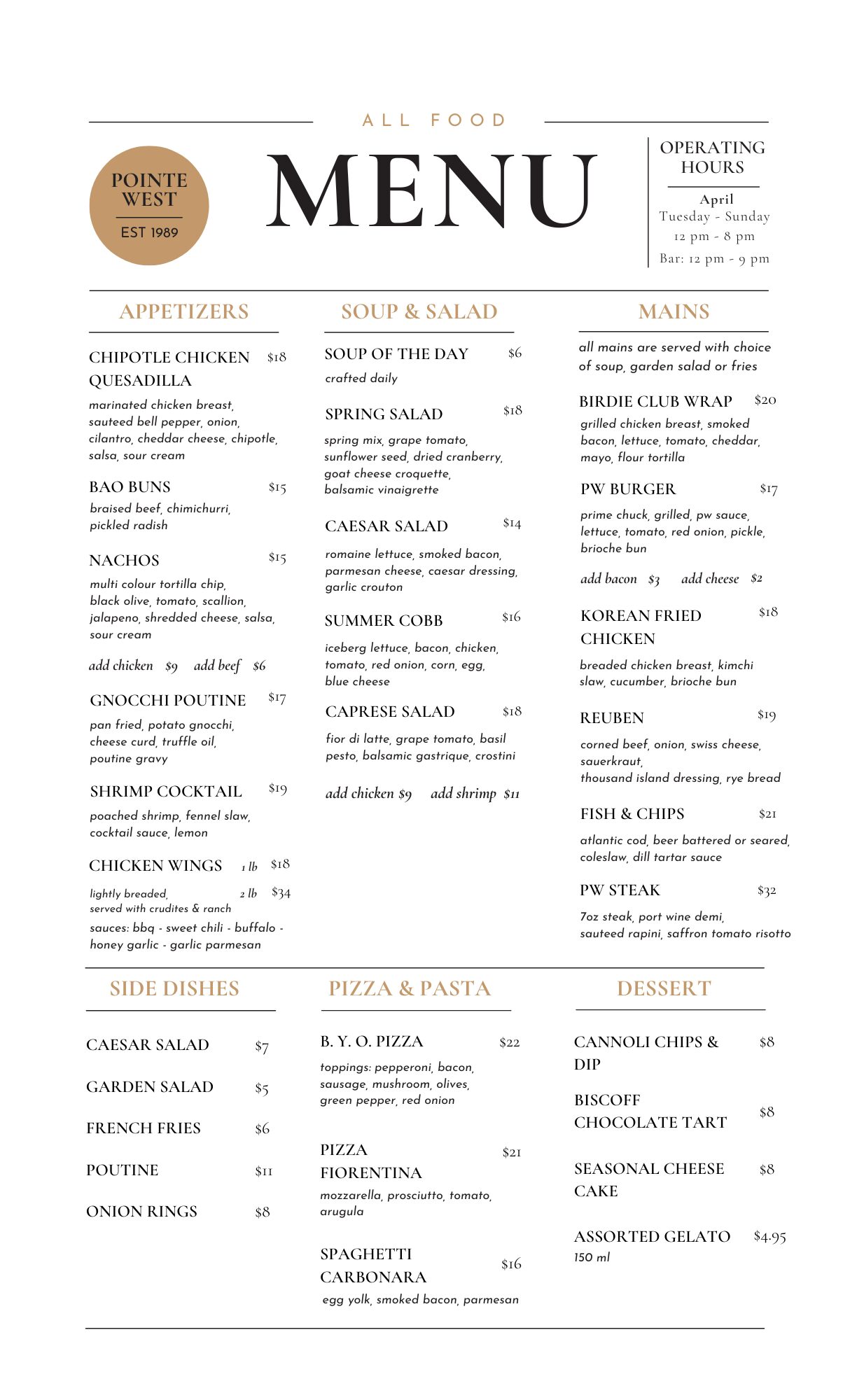 Home - Pointe West Golf Club